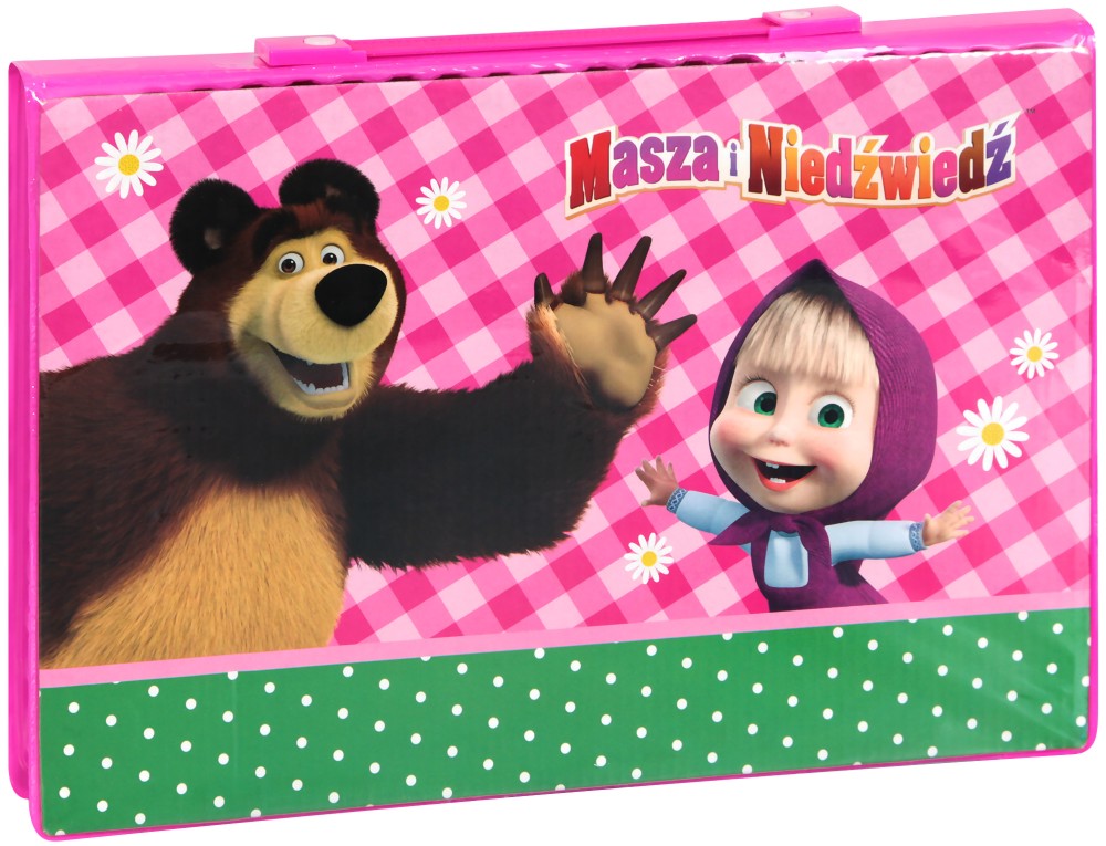 Детски комплект за рисуване Derform Маша и Мечока - store.bg