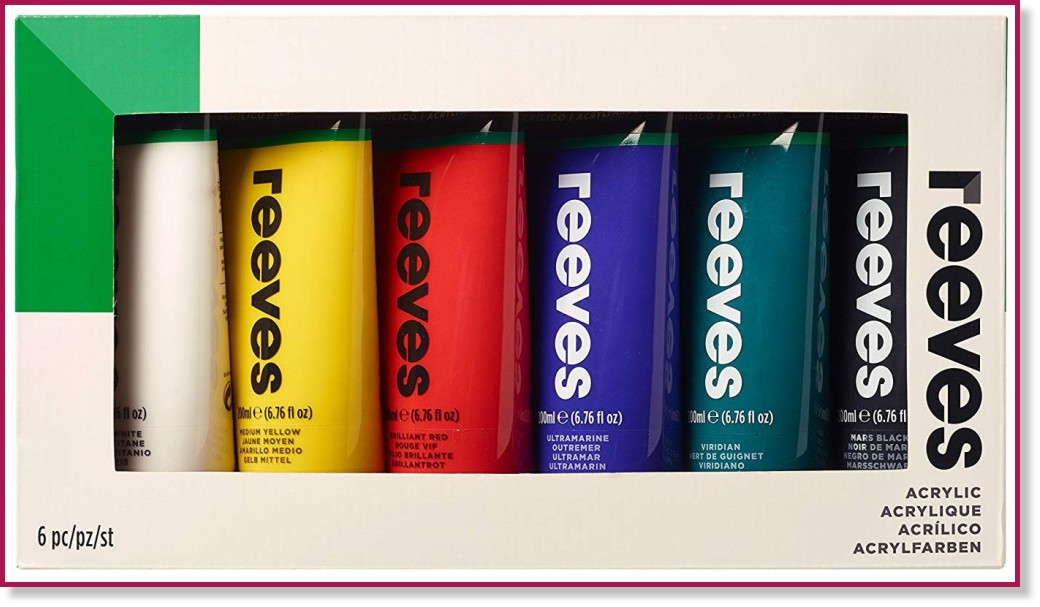 Акрилни бои Reeves - store.bg