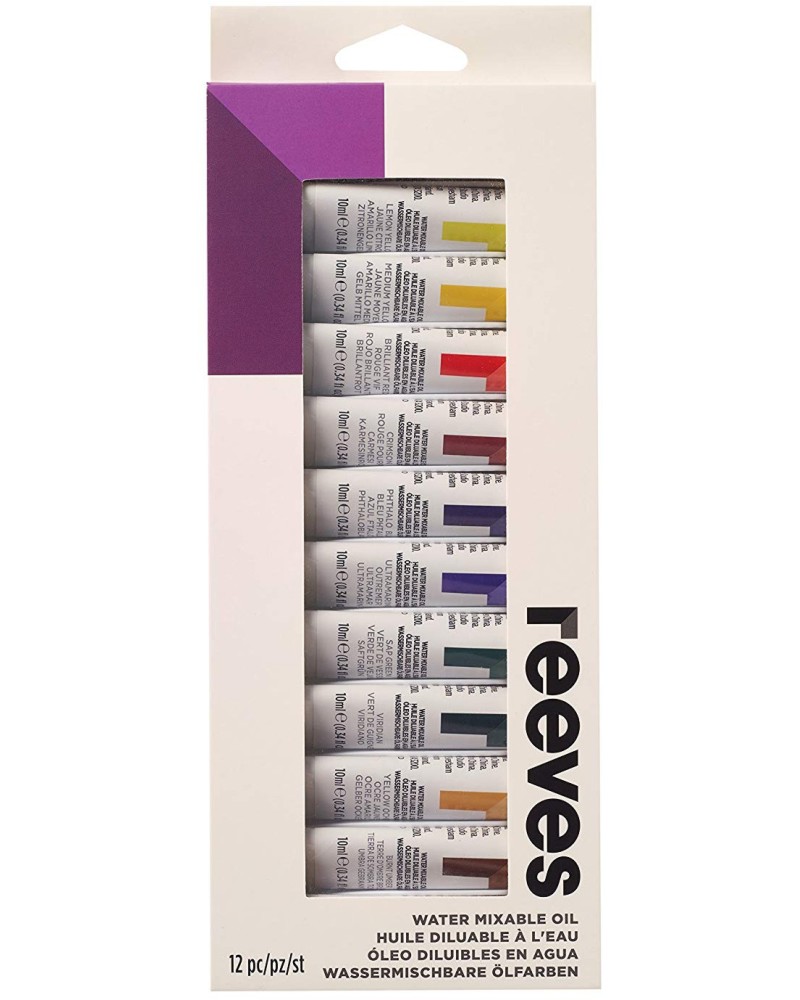 Водоразтворими маслени бои Reeves - store.bg