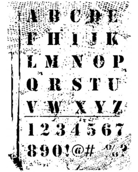 Шаблон Букви и цифри CADENCE MA-59 - store.bg