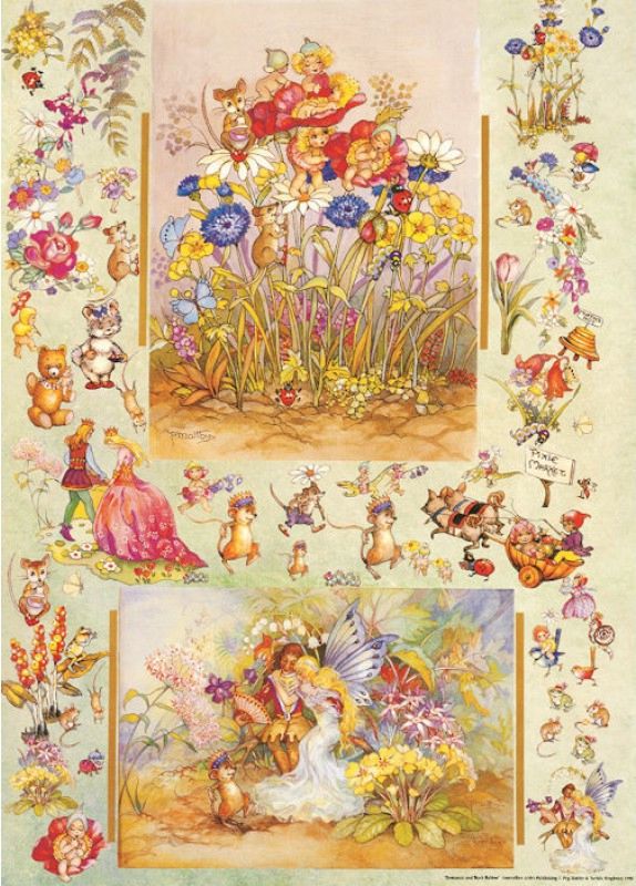 Хартия за декупаж Романтика Nerida Singleton Finmark - store.bg