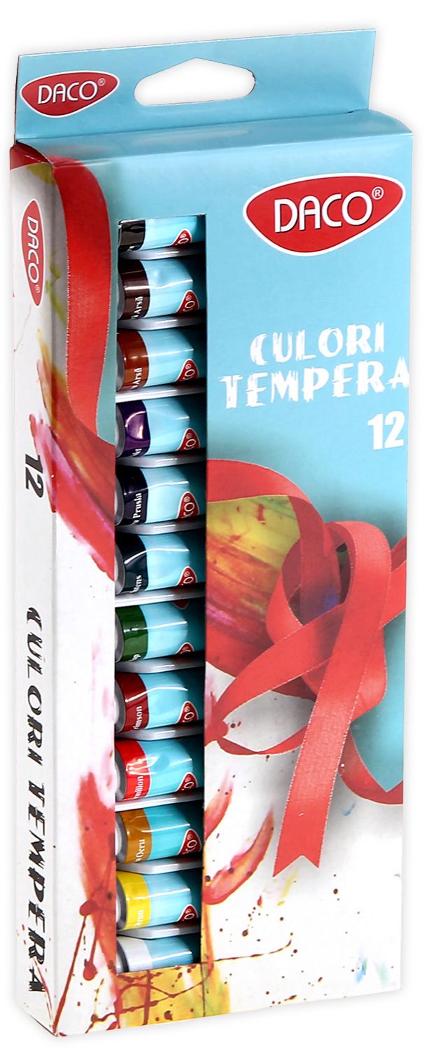 Темперни боички за рисуване Daco - store.bg