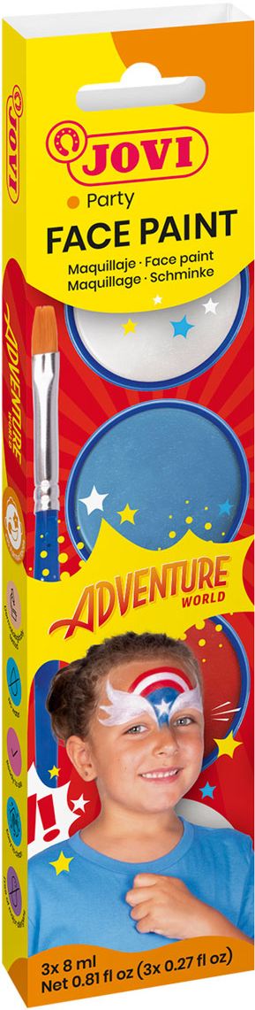 Боички за рисуване върху лице Jovi Adventure - store.bg