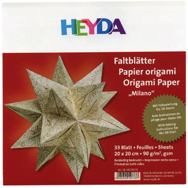 Хартии за оригами Heyda - Милано - store.bg