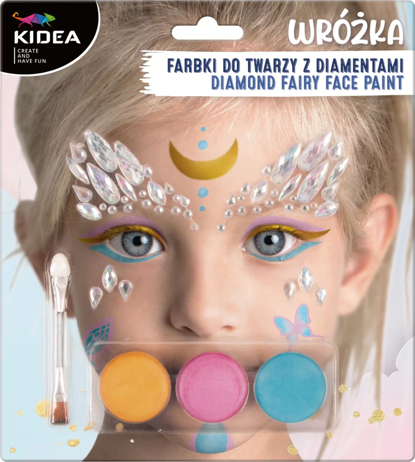 Боички за рисуване върху лице Kidea Fairy - store.bg