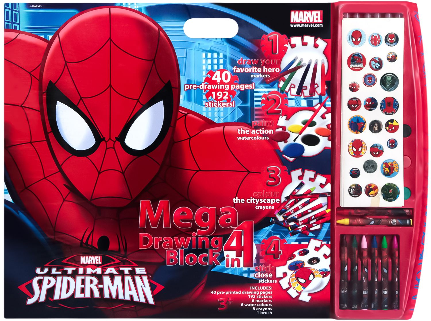 Детски комплект за рисуване Spiderman - store.bg