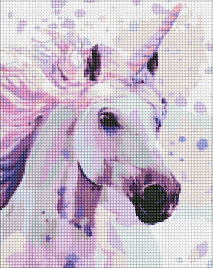 Диамантен гоблен Еднорог Ideyka - store.bg