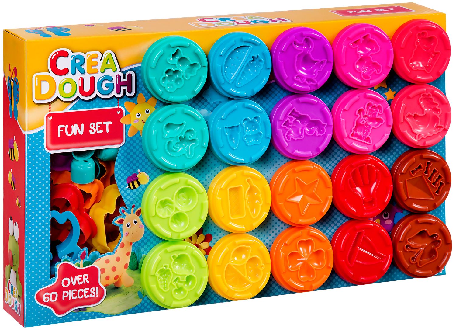 Моделин Crea Dough Five Stars Забавна игра - store.bg