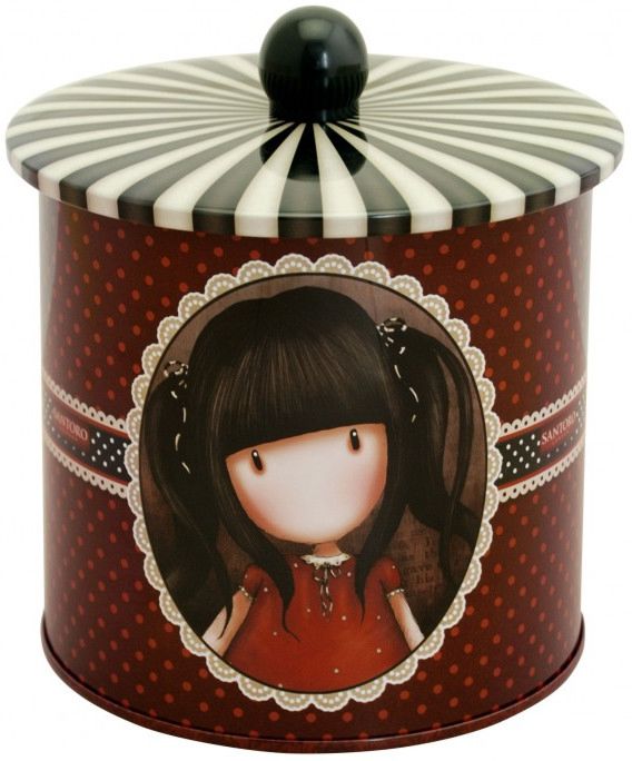 Метална кутия за лакомства Santoro Ruby Gorjuss - store.bg