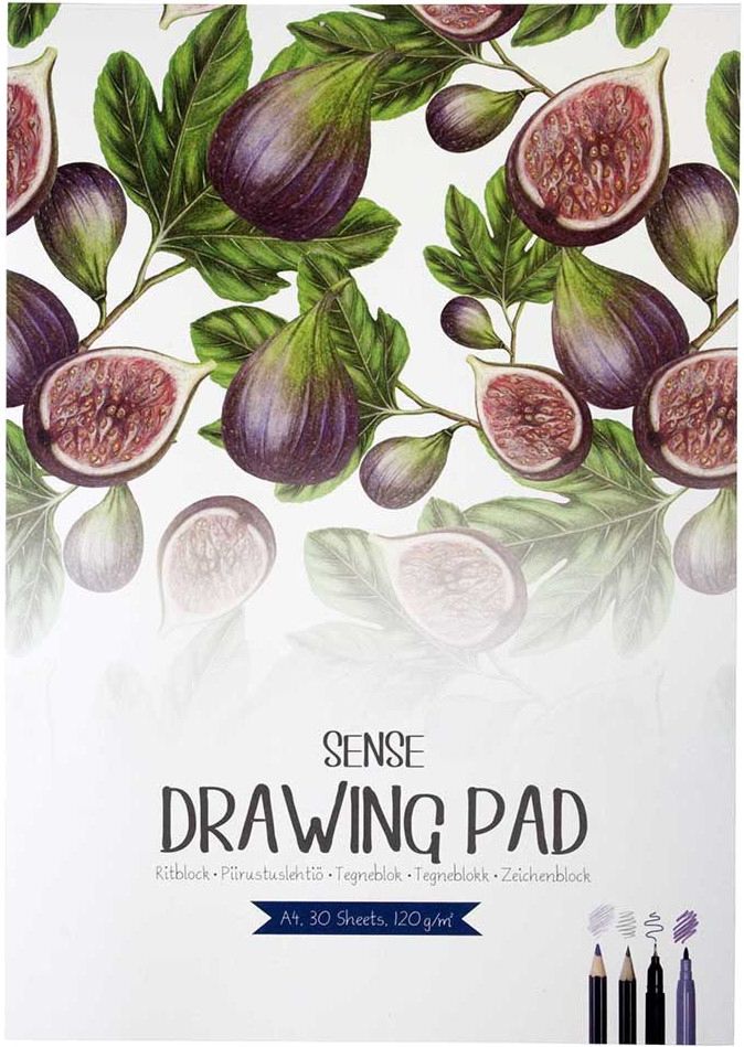Скицник за рисуване смокини Sense - store.bg