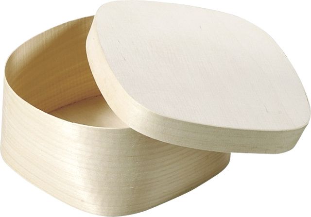 Дървена квадратна кутийка KPC - store.bg