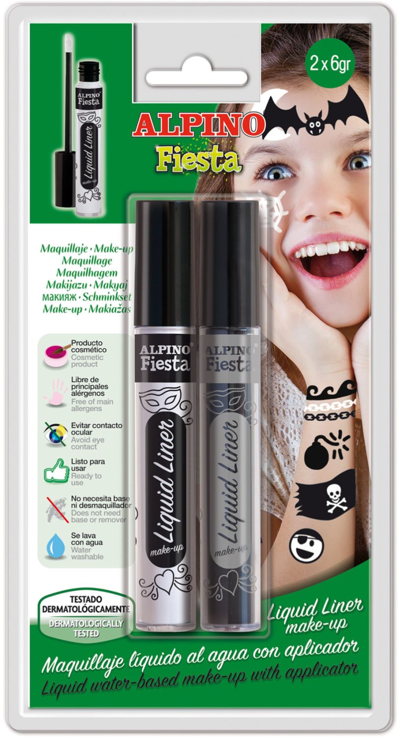 Бои за рисуване върху лице с апликатор Alpino - store.bg