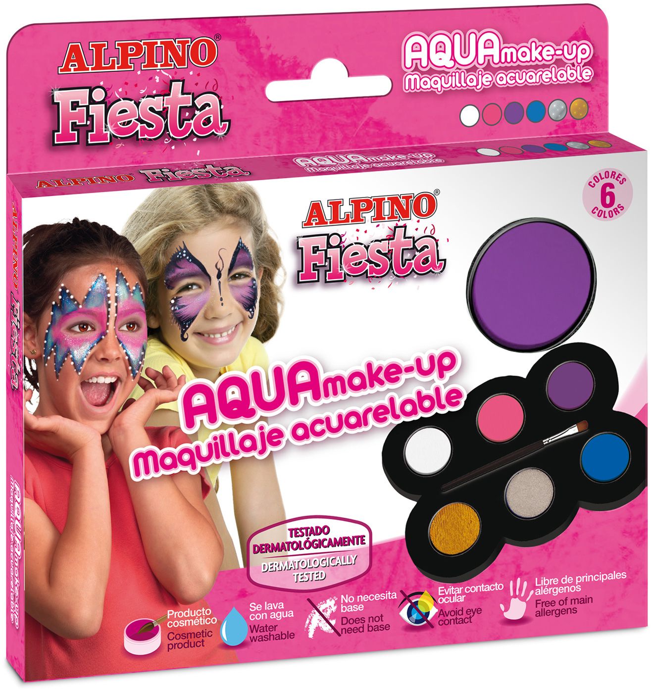 Бои за рисуване върху лице Alpino - store.bg