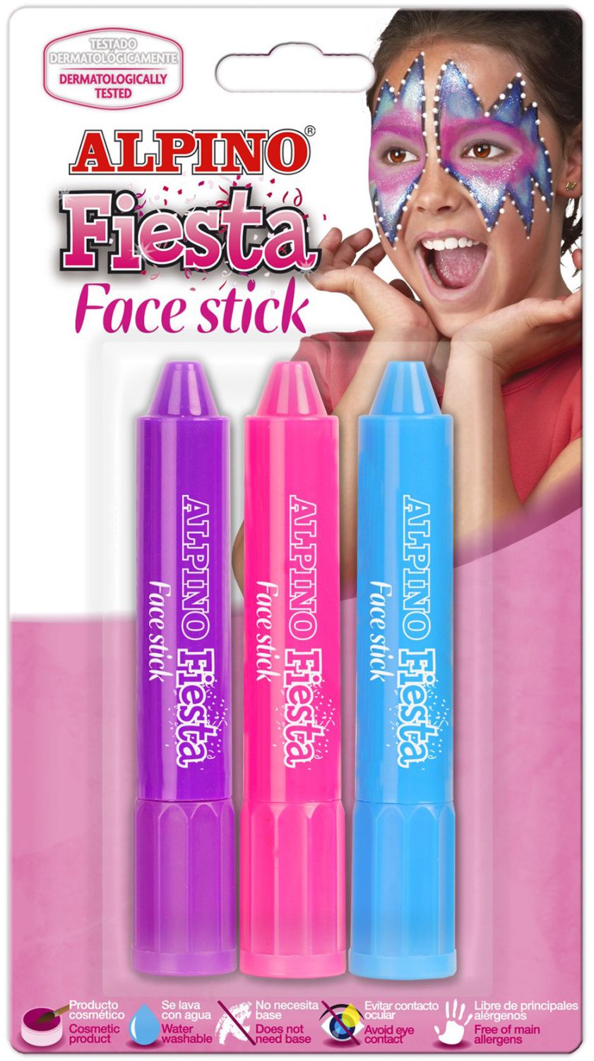 Бои за рисуване върху лице Alpino - store.bg