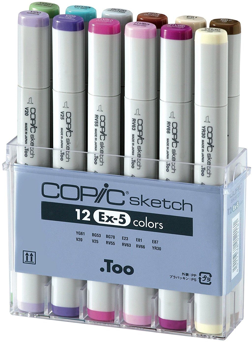 Маркери с двоен връх Copic EX-5 - store.bg