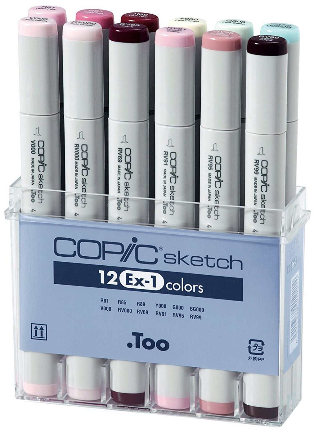 Маркери с двоен връх Copic EX-1 - store.bg