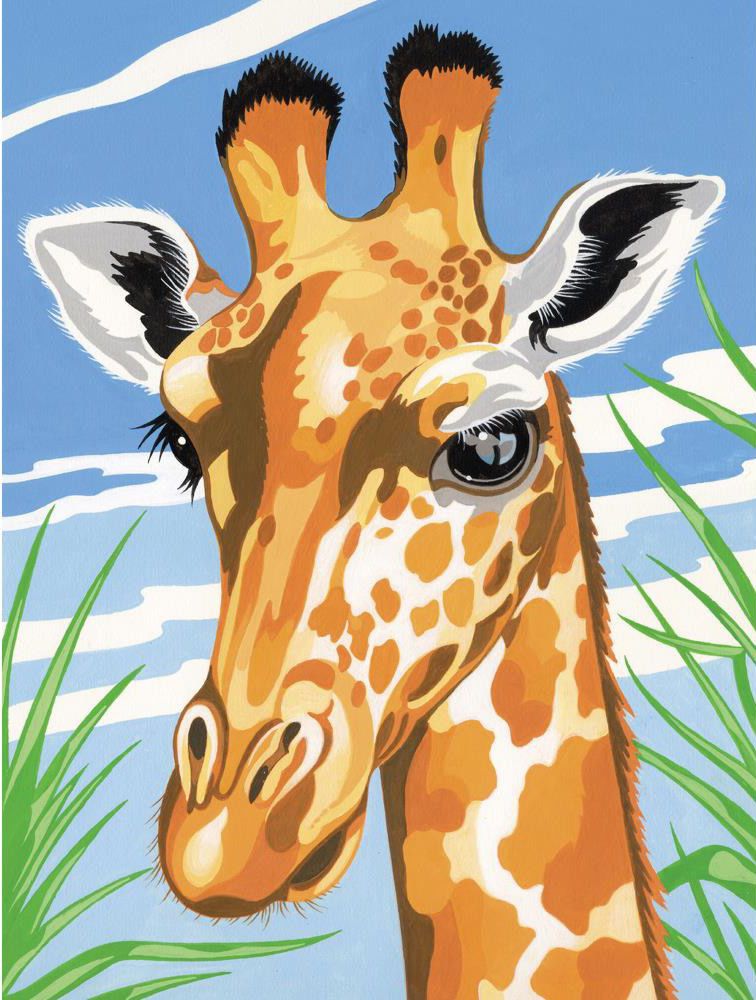 Рисуване по номера Reeves Жираф - store.bg