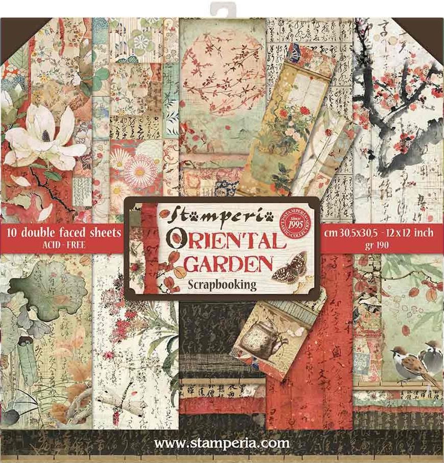 Дизайнерски картон за скрапбукинг Stamperia SBBL58 - store.bg