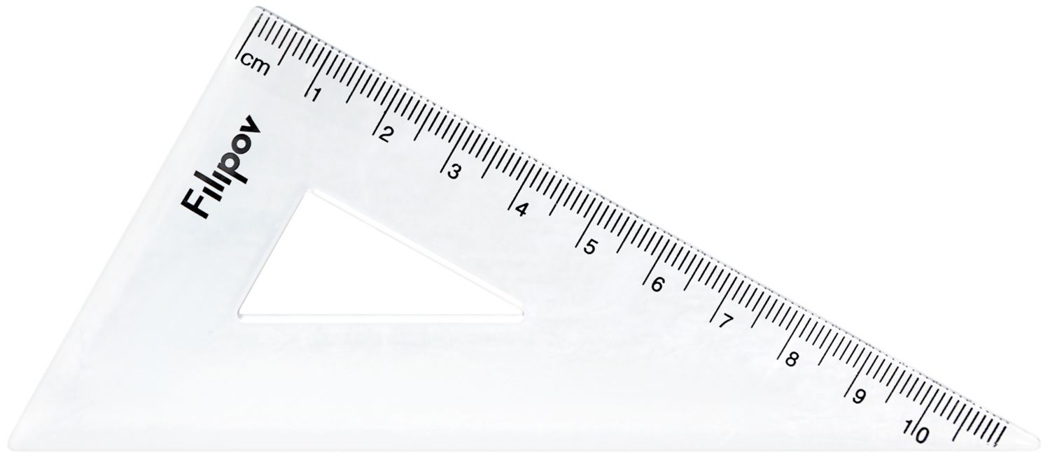 Правоъгълен триъгълник Filipov - store.bg