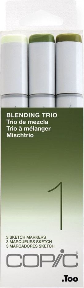 Маркери двоен връх Copic Sketch Blending Trio 1 - store.bg
