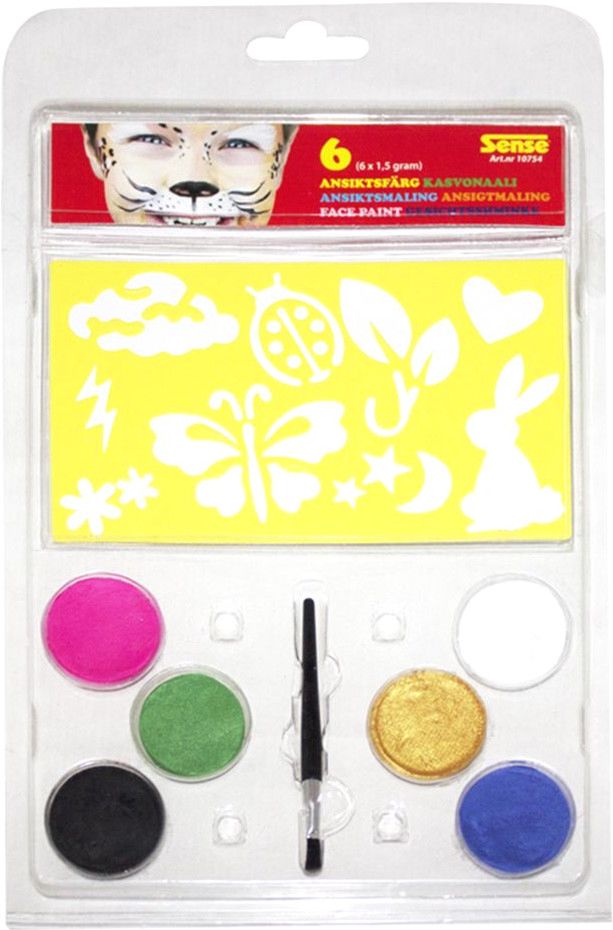 Бои за рисуване върху лице Sense - store.bg