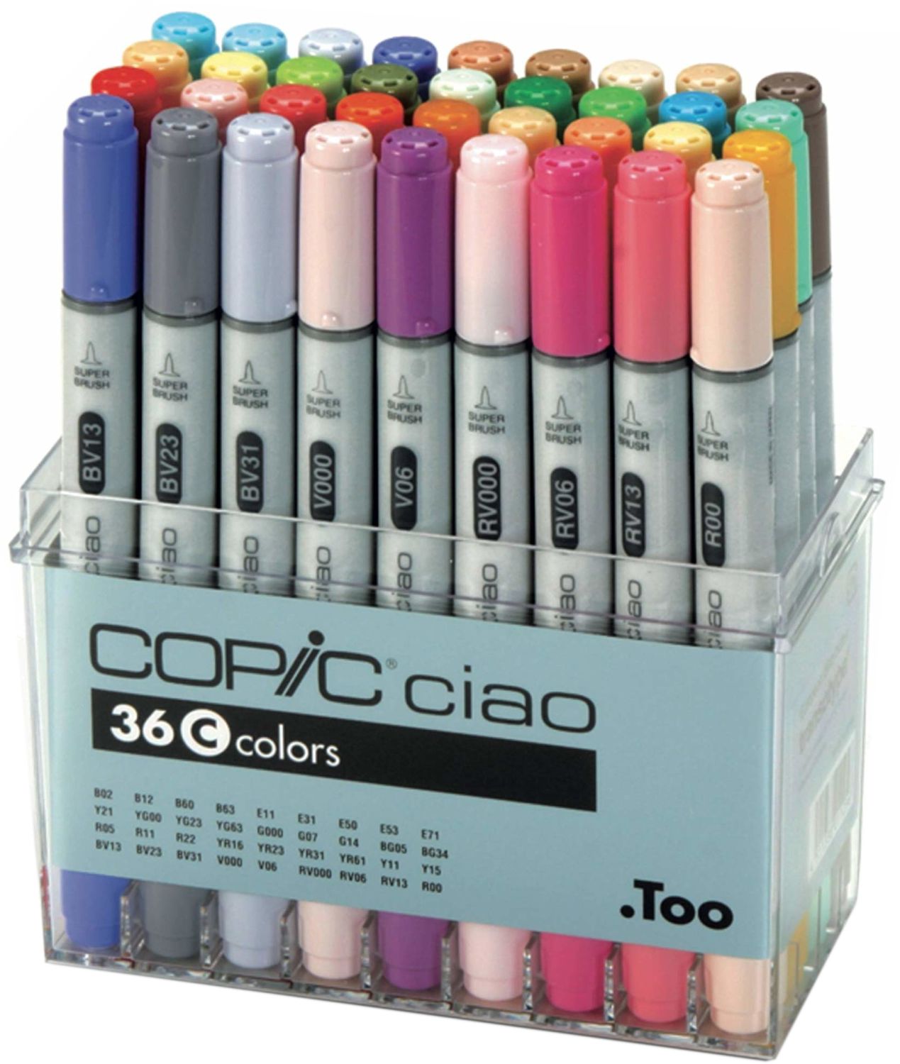 Маркери с двоен връх Copic Set C - store.bg