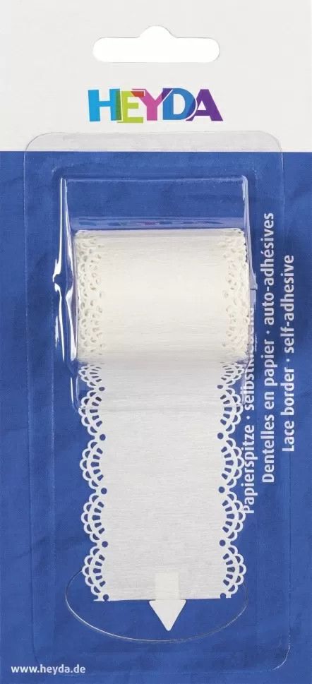Хартиена самозалепваща дантела Heyda - store.bg