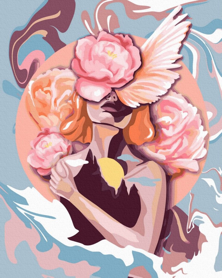 Рисуване по номера Gradientti Акварел - store.bg