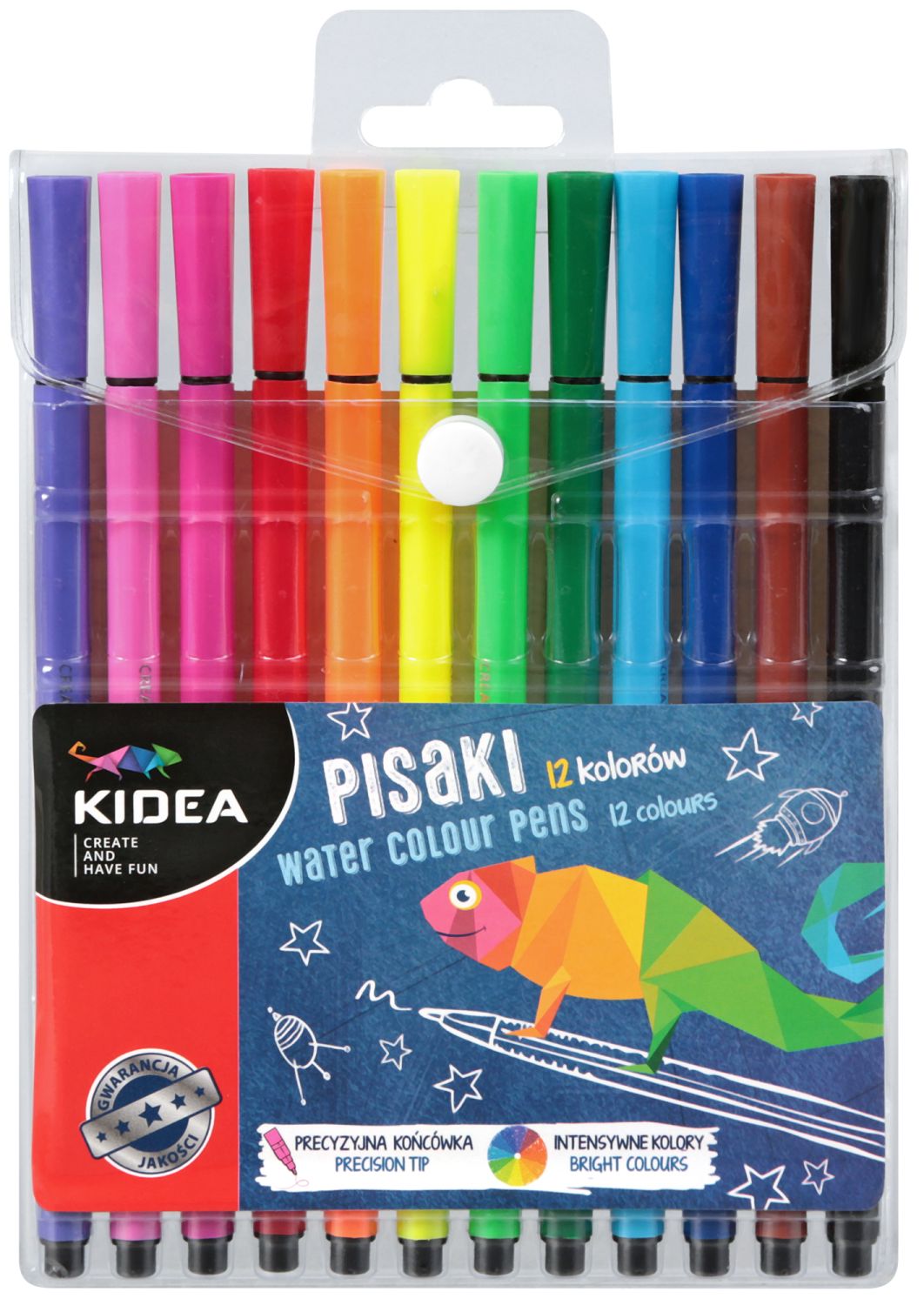 Цветни флумастери Kidea - store.bg