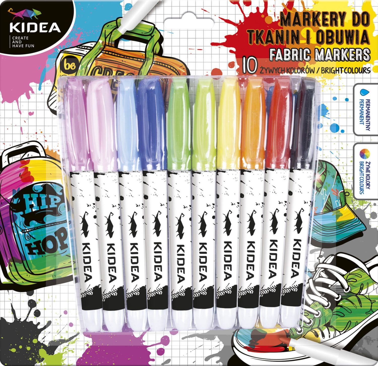 Текстилни маркери Kidea - store.bg