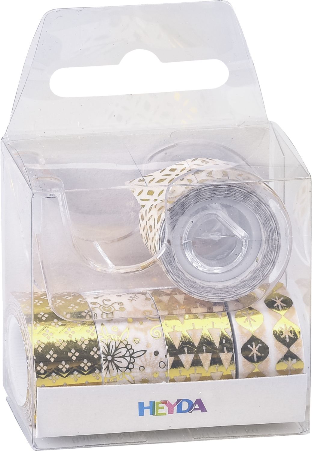 Златисти декоративни самозалепващи ленти Heyda - store.bg