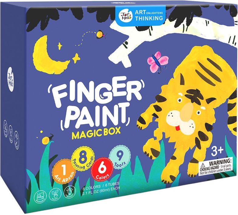 Комплект за рисуване с пръсти Jarmelo - store.bg