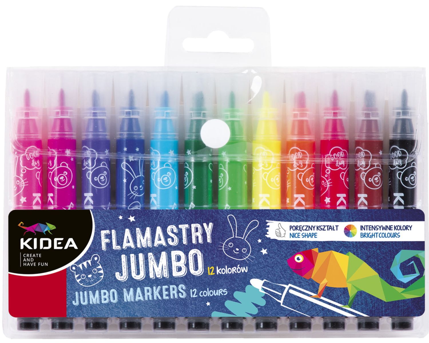 Jumbo маркери за рисуване Kidea - store.bg