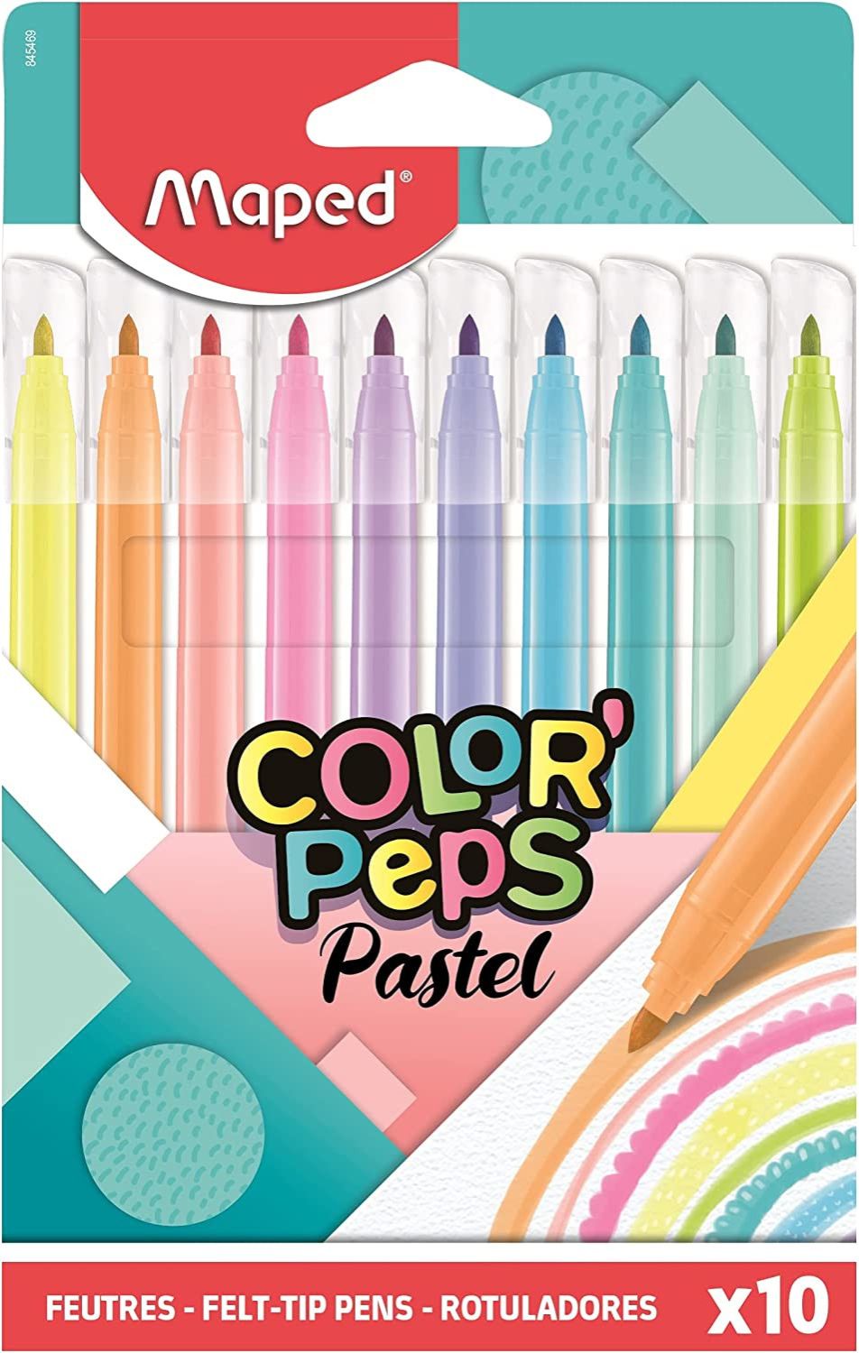 Флумастери Color Peps Pastel Maped - store.bg
