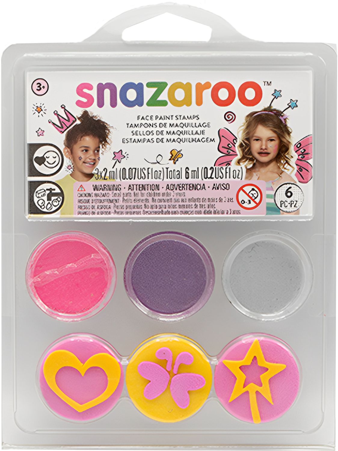 Бои за лице с печати Snazaroo Butterflies - store.bg