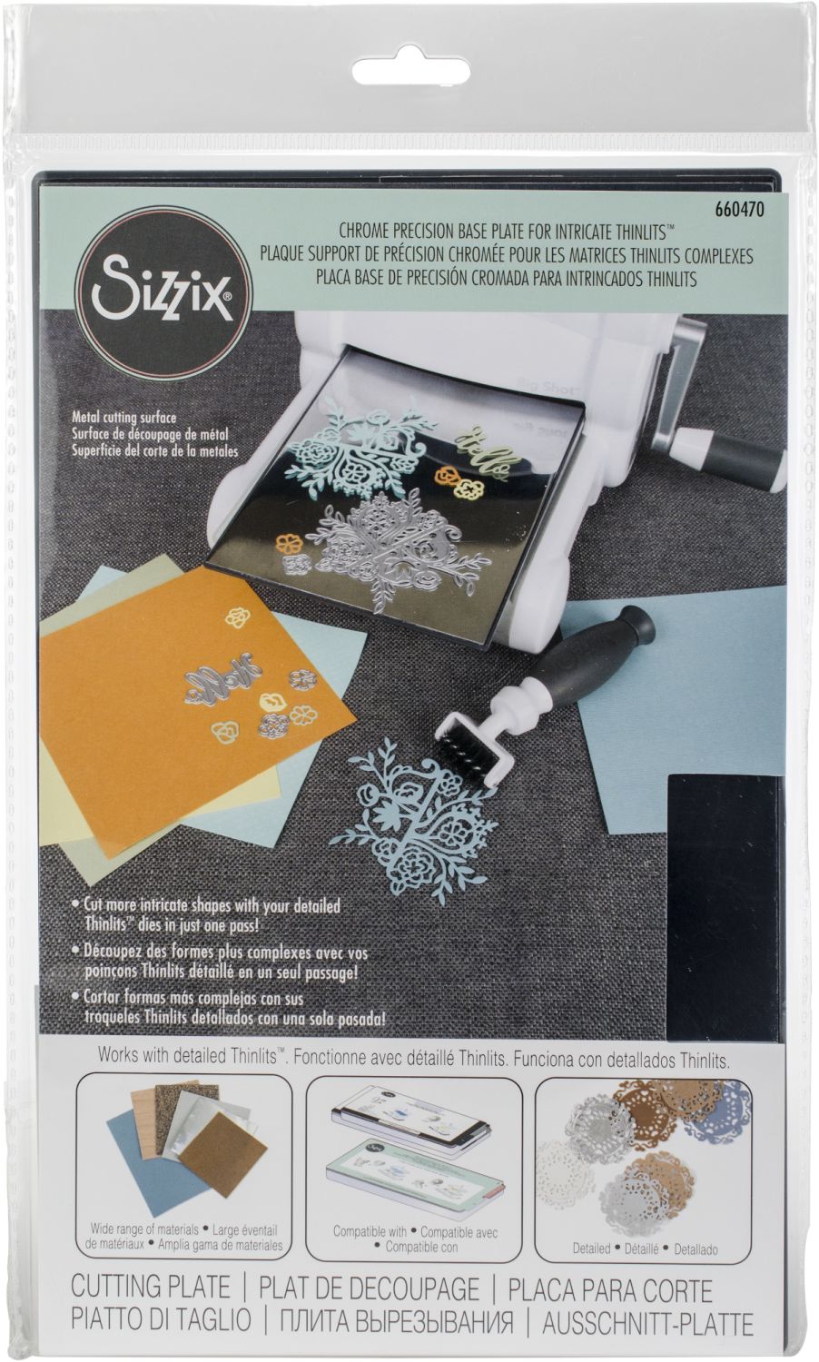 Подложка за рязане Sizzix Chrome Precision Base Plate - store.bg
