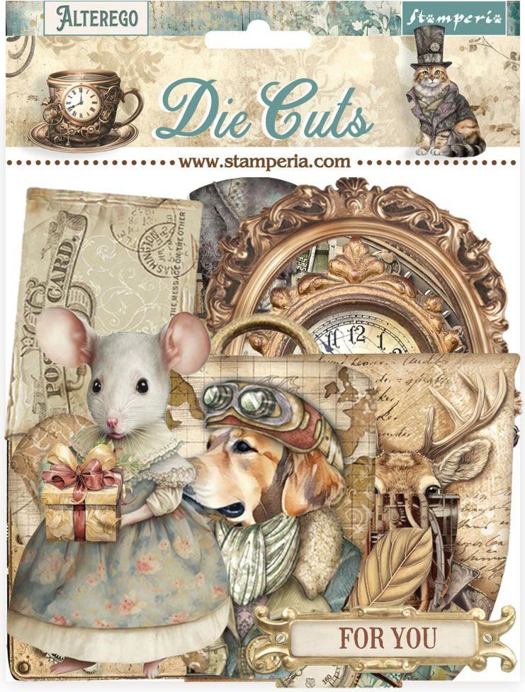 Фигурки от картон за декорация Alterego Stamperia - store.bg