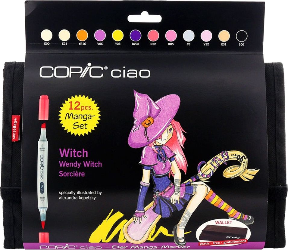 Двувърхи маркери Copic Ciao Witch - store.bg