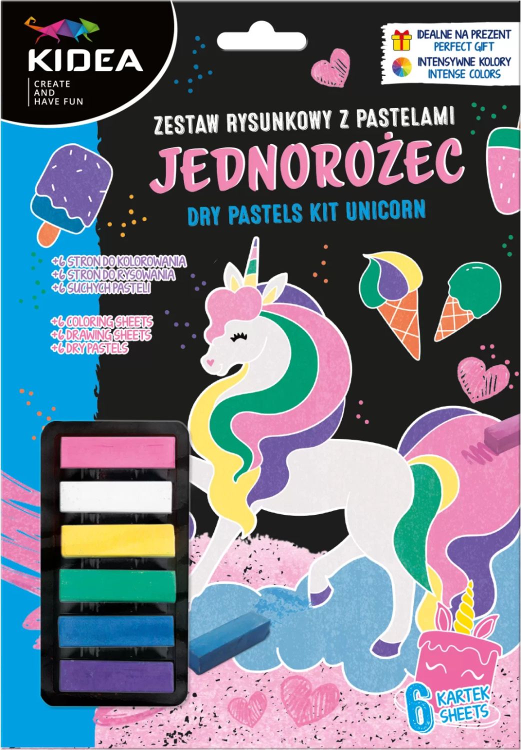 Сухи пастели Kidea - store.bg