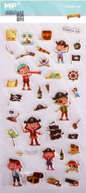 Триизмерни стикери пирати MP - store.bg