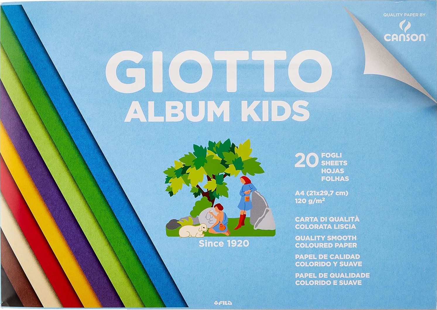 Гланцово блокче 20 листа A4 Giotto - store.bg
