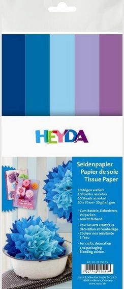 Тишу хартия 10 листа 50 x 70 cm Heyda - store.bg