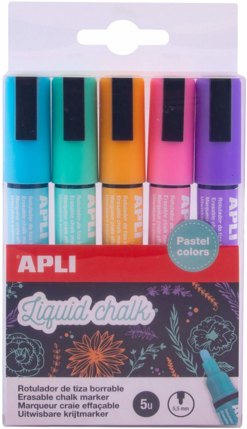 Маркери тебешири Apli - store.bg