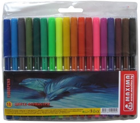 Флумастери за рисуване Maxima - store.bg