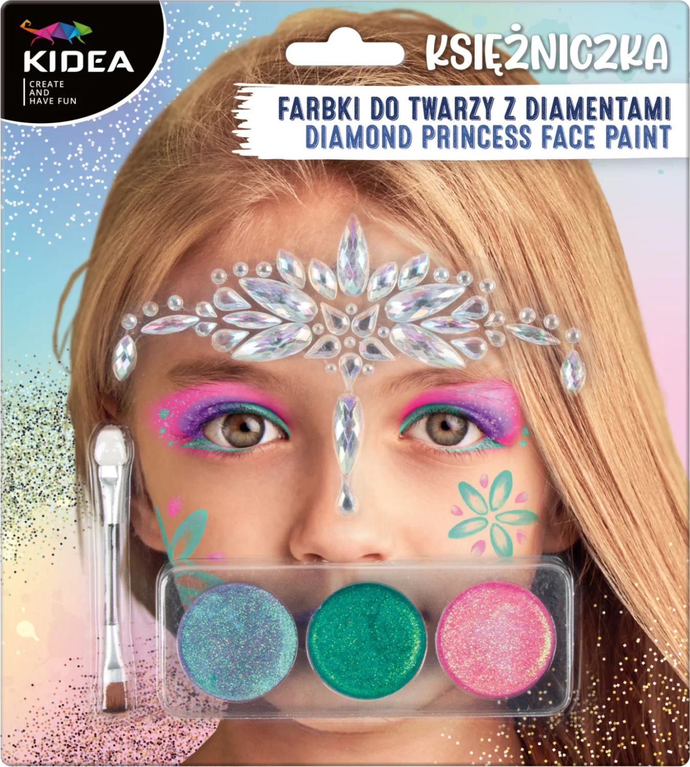 Боички за рисуване върху лице Kidea Princess - store.bg