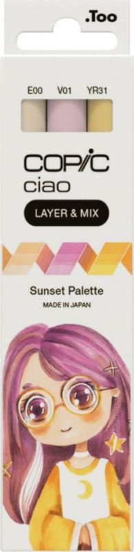 Двувърхи маркери Copic Ciao Sundet Palette - store.bg