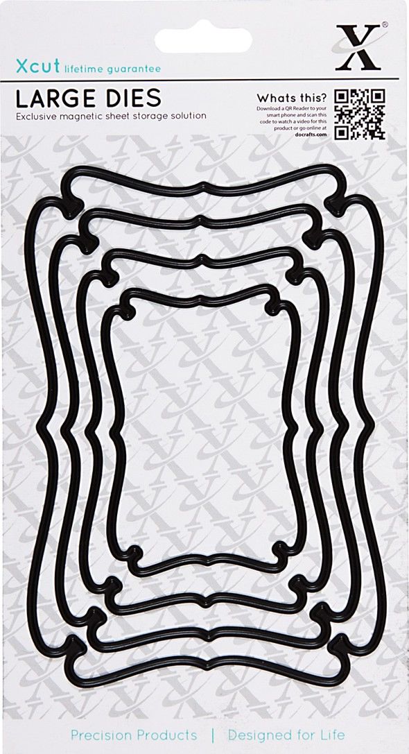 Метален шаблон за изрязване Правоъгълници Xcut - store.bg