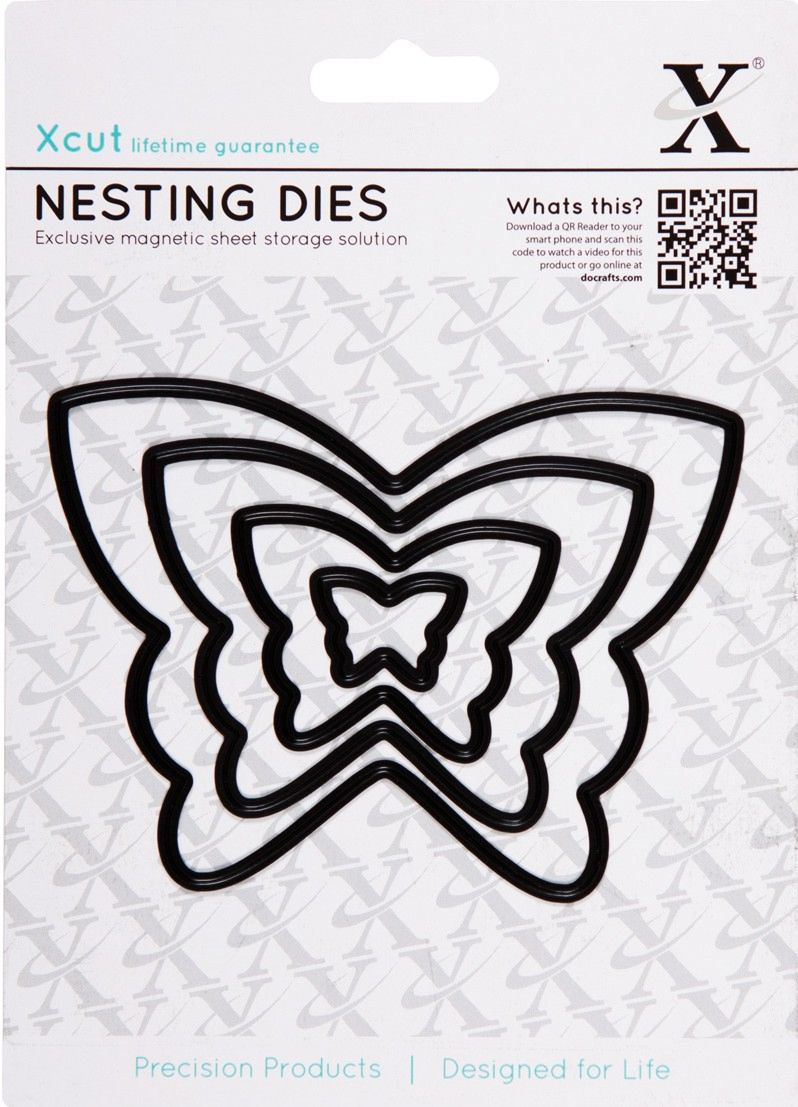 Метален шаблон за изрязване Xcut Пеперуди - store.bg