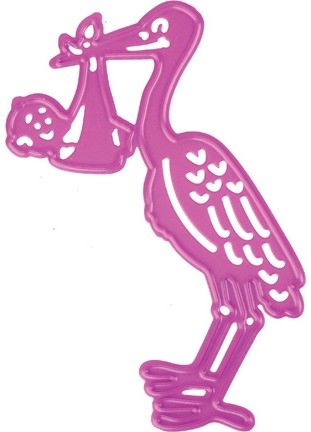 Шаблон за изрязване Joy Crafts Щъркел с бебе - store.bg