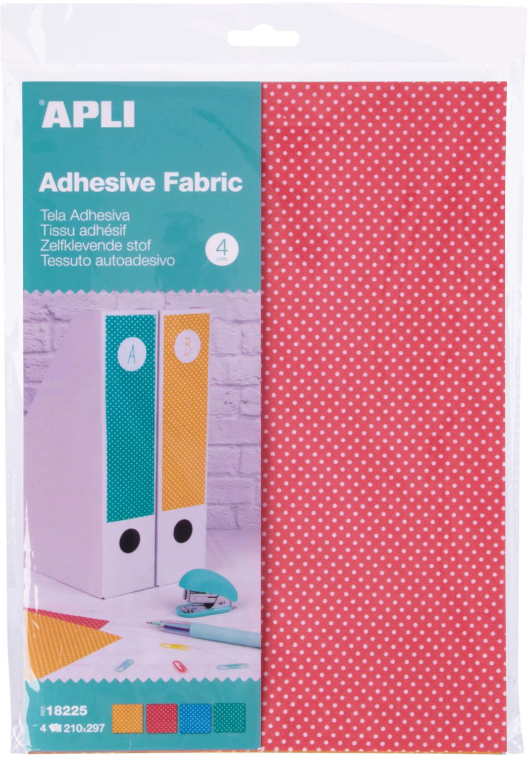 Самозалепващи платове за декорация точки Apli Store Bg